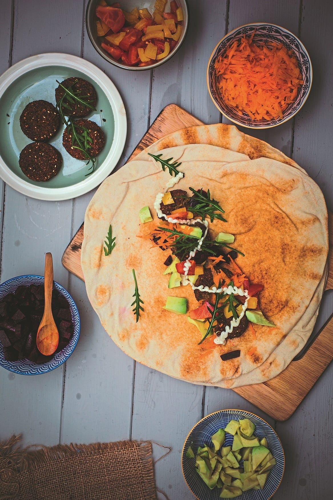 Rocket Falafel | Kitchen Garden Magazine