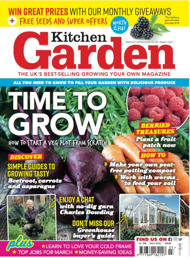 March issue on sale now! | Kitchen Garden Magazine