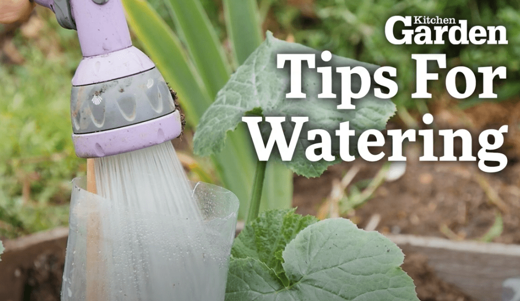 How to Water Plants More Effectively! | Kitchen Garden Magazine